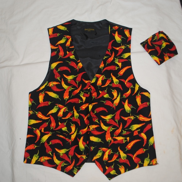Santana Formal Accessories | Jackets & Coats | Chili Peppers Tux Vest ...